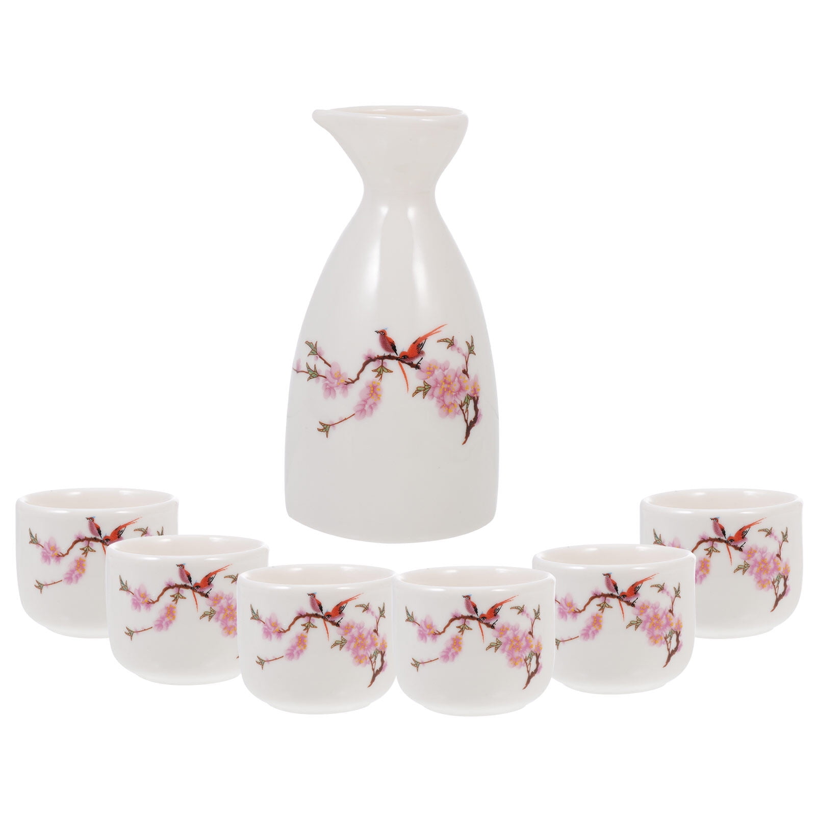 Japanese Style Sake Pot Liquor Holders White Wine Serving Holders Sake ...