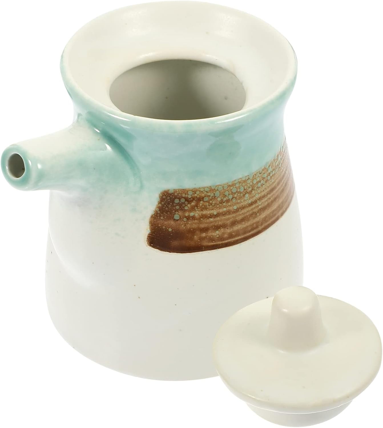 Japanese Style Sauce Dispenser Container Decorative Sauce Pot Kitchen ...