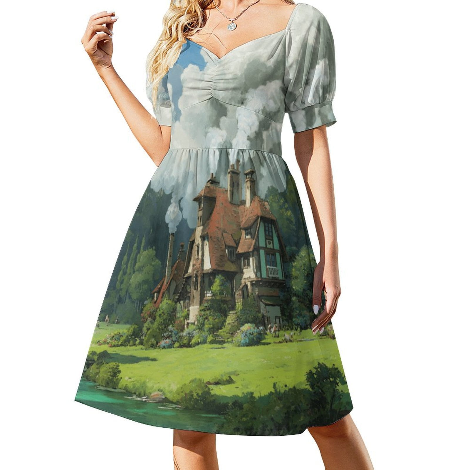 Japanese Style Sea Surf Cartoon Illustration Sheer Curtains for Girl ...