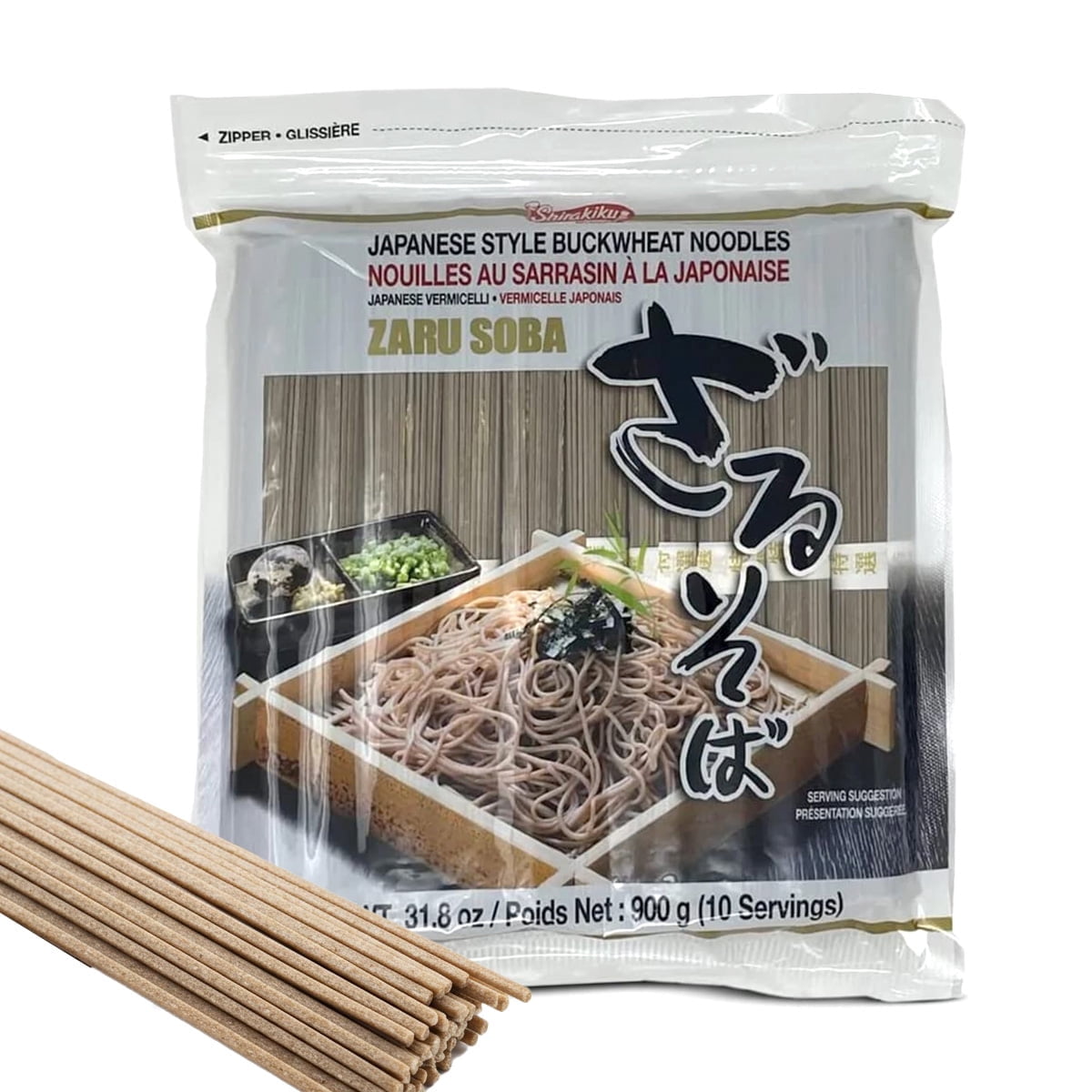 Japanese Style Soba Zaru Soba Dried Buckwheat Noodles 10 Servings Asian ...