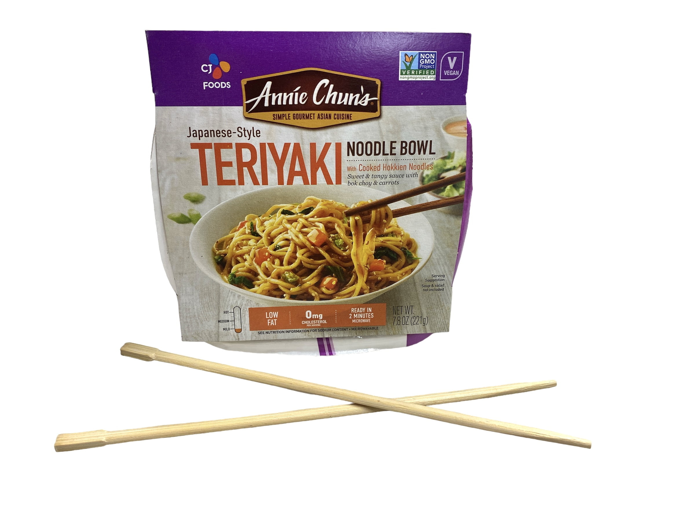 Japanese Style Teriyaki Noodle Bowl with Bob Choy, Carrots + one ...