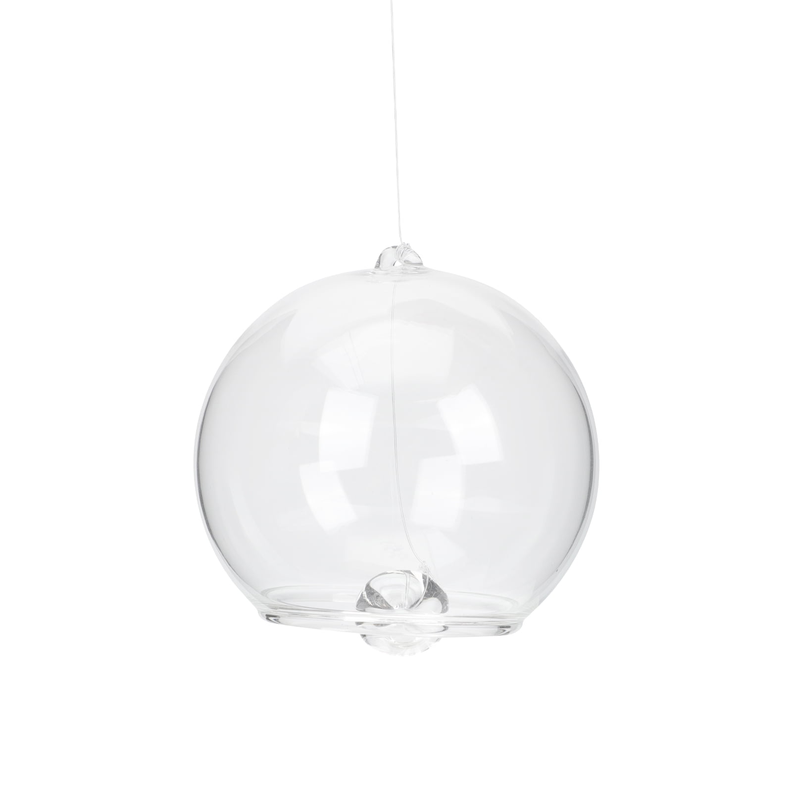 Japanese Style Transparent Wind Chime Pendant Glass Wind Chime Hanging ...