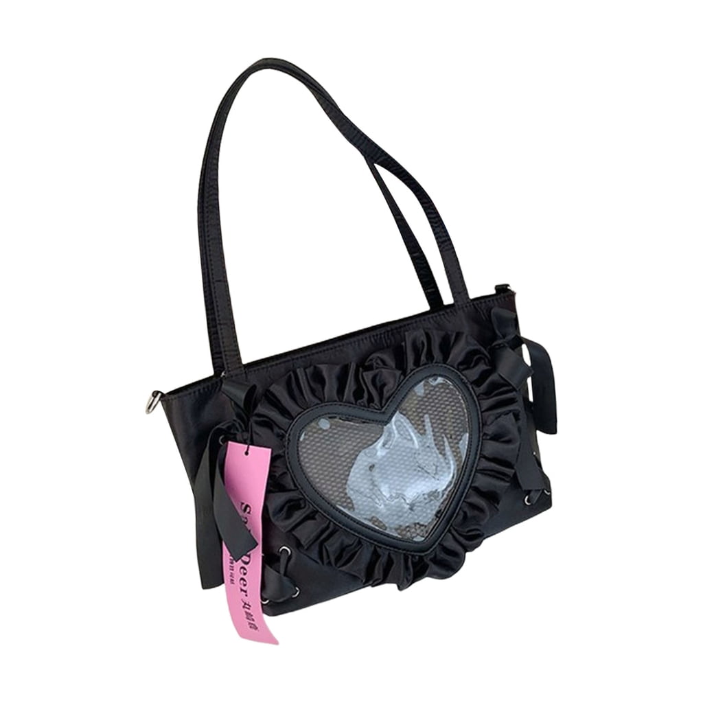 Japanese Styles Itabag for Pin Display Shoulder Bag Heart Crossbody Bag ...