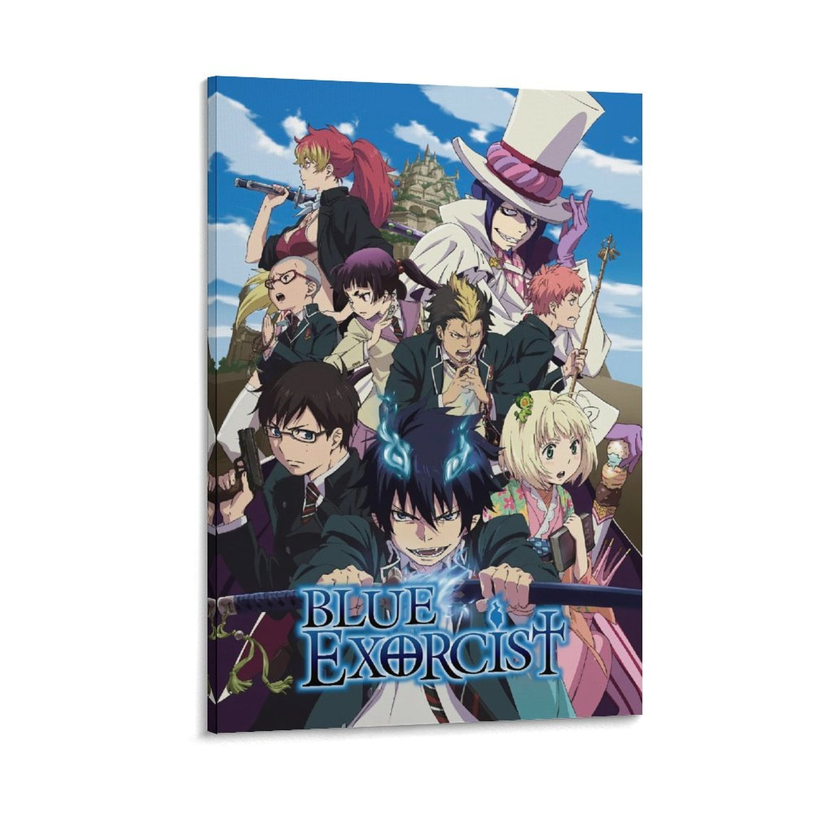 Japanese Super Power Manga Blue Exorcist Anime Poster Picture Print ...