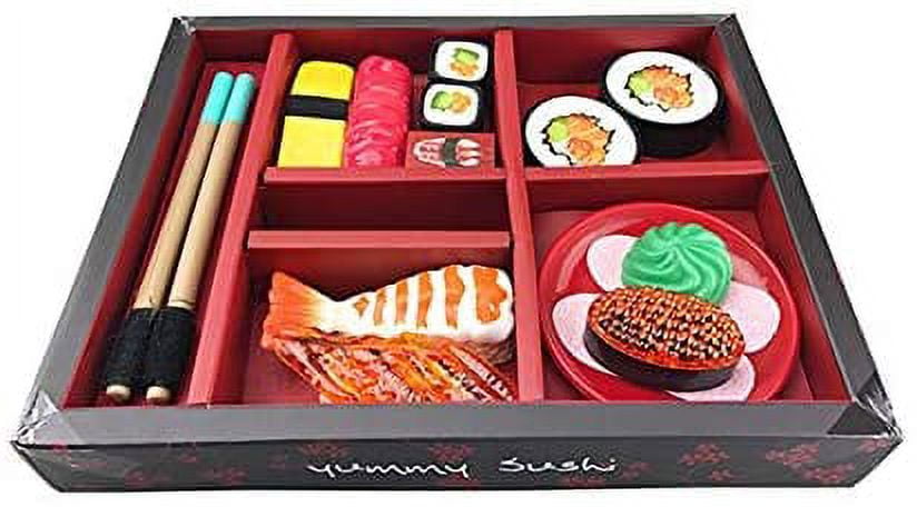Japanese Sushi Dinner Bento Box Pretend Play - Walmart.com