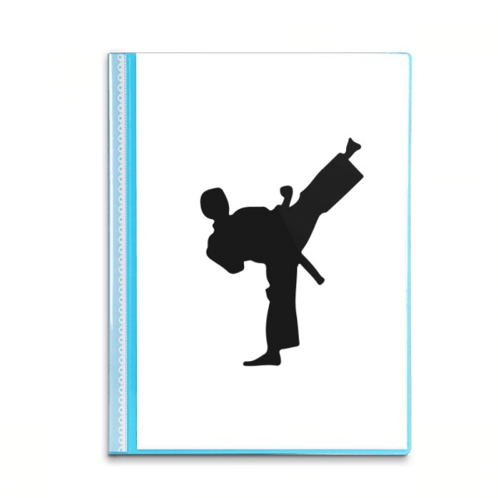 Japanese Taekwondo Outline Martial Book Sheet Protectors Portfolio ...