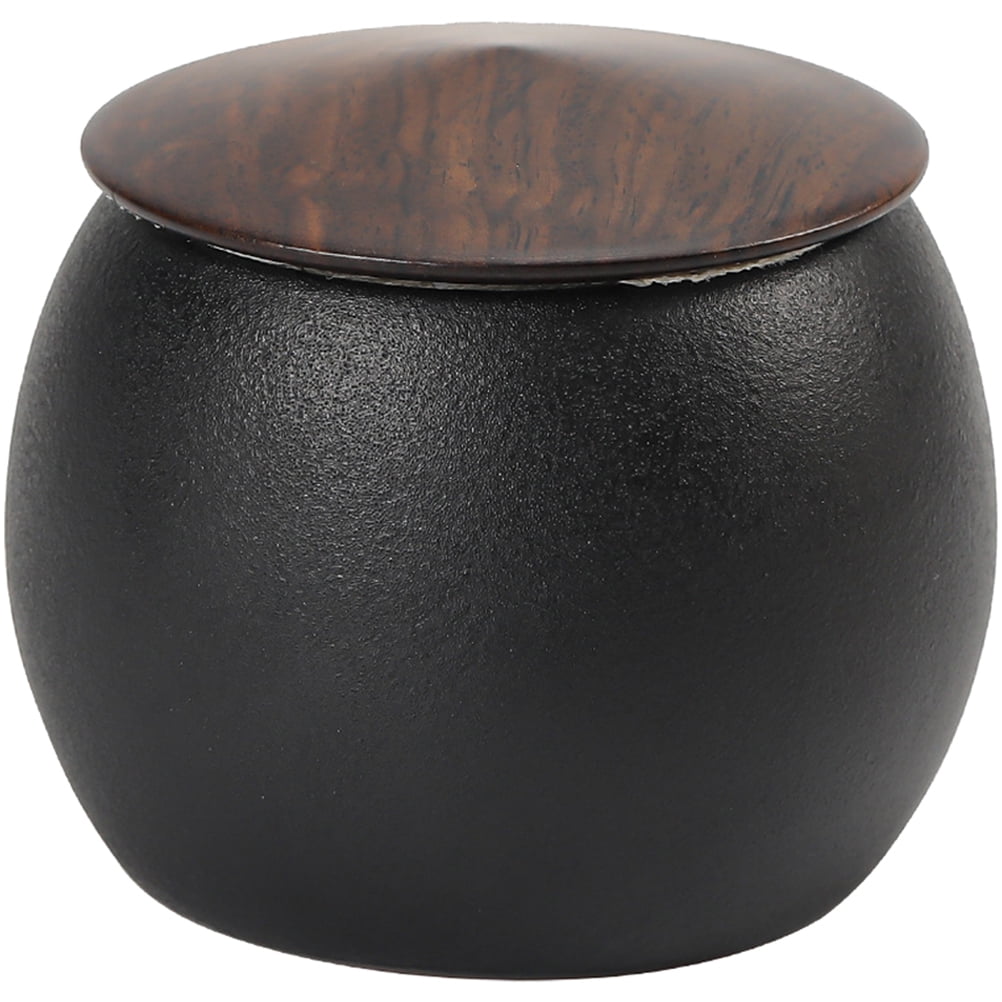 Japanese Tea Ceramic Pots with Lids Canister Airtight Food Storage ...