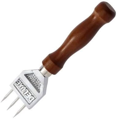 Japanese Trident Ice Pick Deluxe 3 Spike 175mm Beechwood Handle Ice ...
