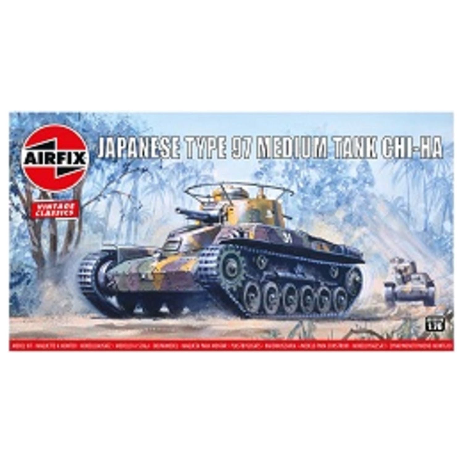 Japanese Type 97 Medium Tank Chi-Ha New - Walmart.com