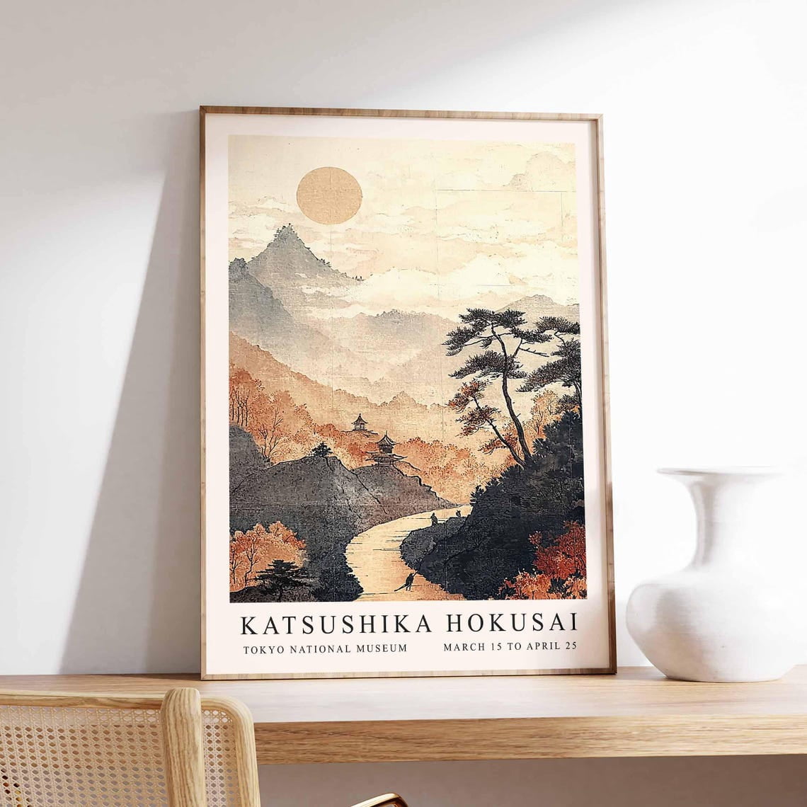Japanese Wall Art, Hokusai Poster, Ukiyo-E Print, Japandi Wall Art ...