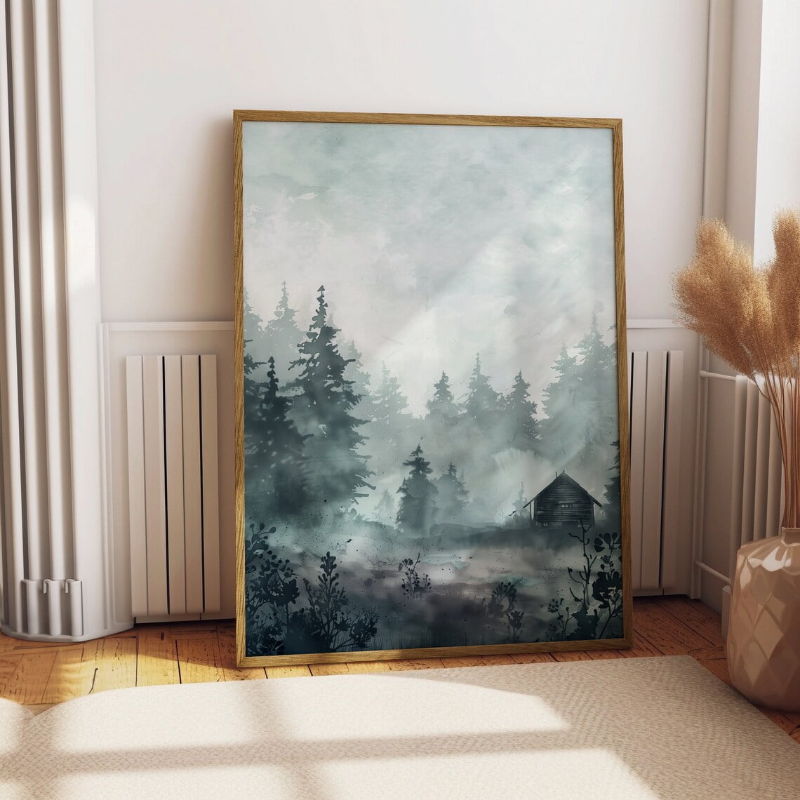 Japanese Wall Art, Mountain Wall Art, Japanese Art Print, Japandi Decor ...