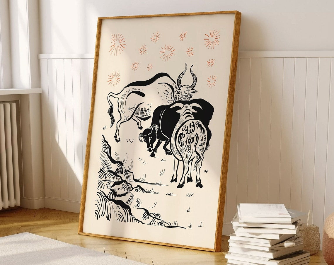 Japanese Wall Art Print, Asian Art Poster Modern Japandi Decor ...