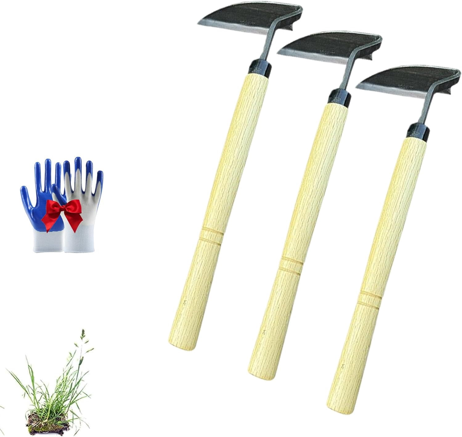 Japanese Weeding Sickle, Draw Garden Hoe with Sharp Blade, Garden Hand ...