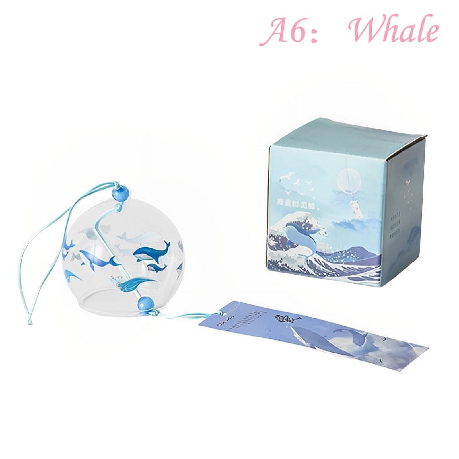 Japanese Wind Bell Japan Wind Chimes Handmade Glass Furin Home Decors ...