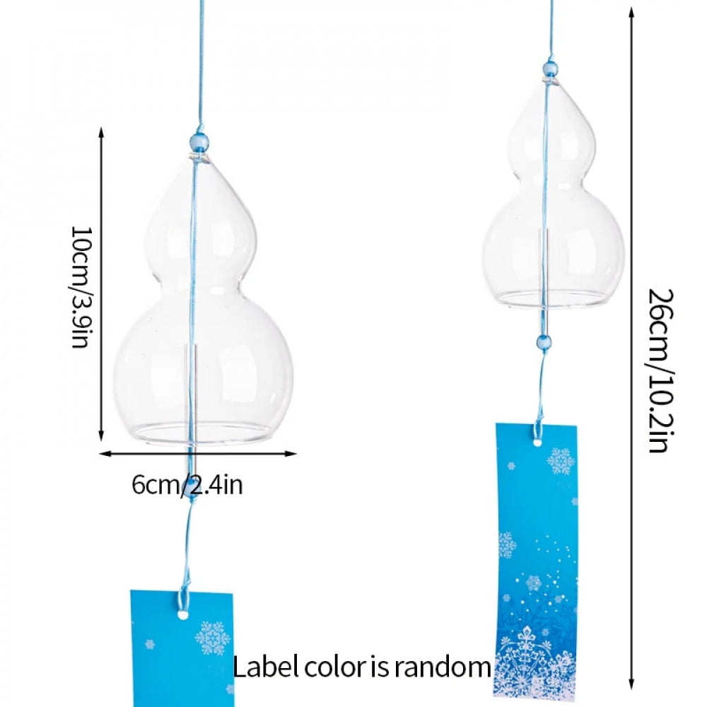 Japanese Wind Chime Stained Glass Wind Bell Kawaii Room Decor ...