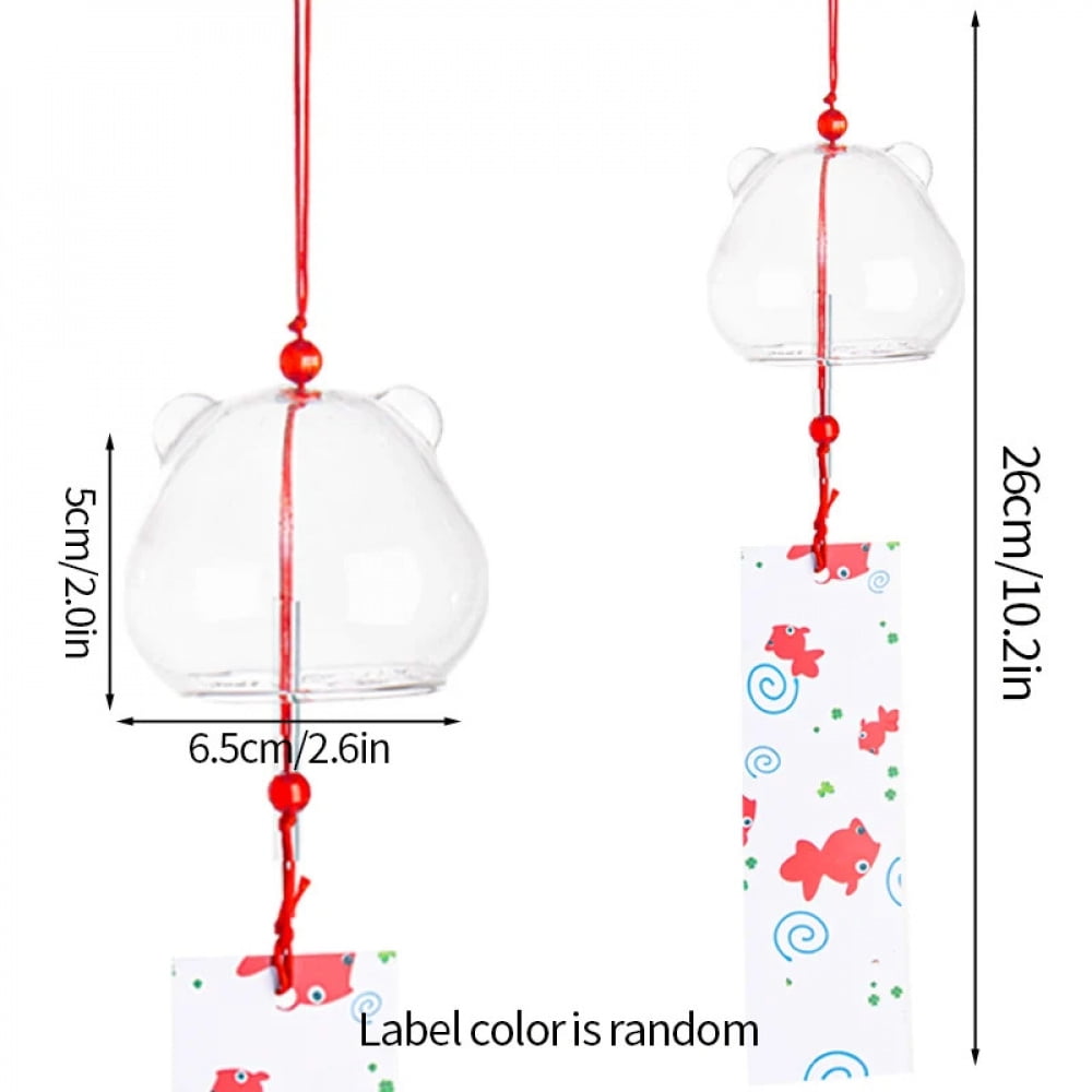 Japanese Wind Chime Stained Glass Wind Bell Kawaii Room Decor ...