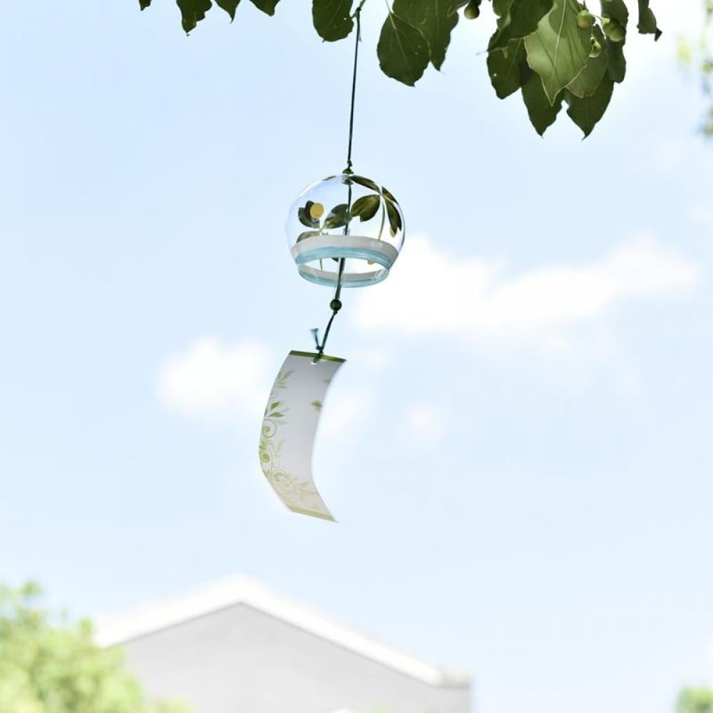 Japanese Wind Chimes Romantic Cherry Wind Bells Handmade Glass Japanese ...
