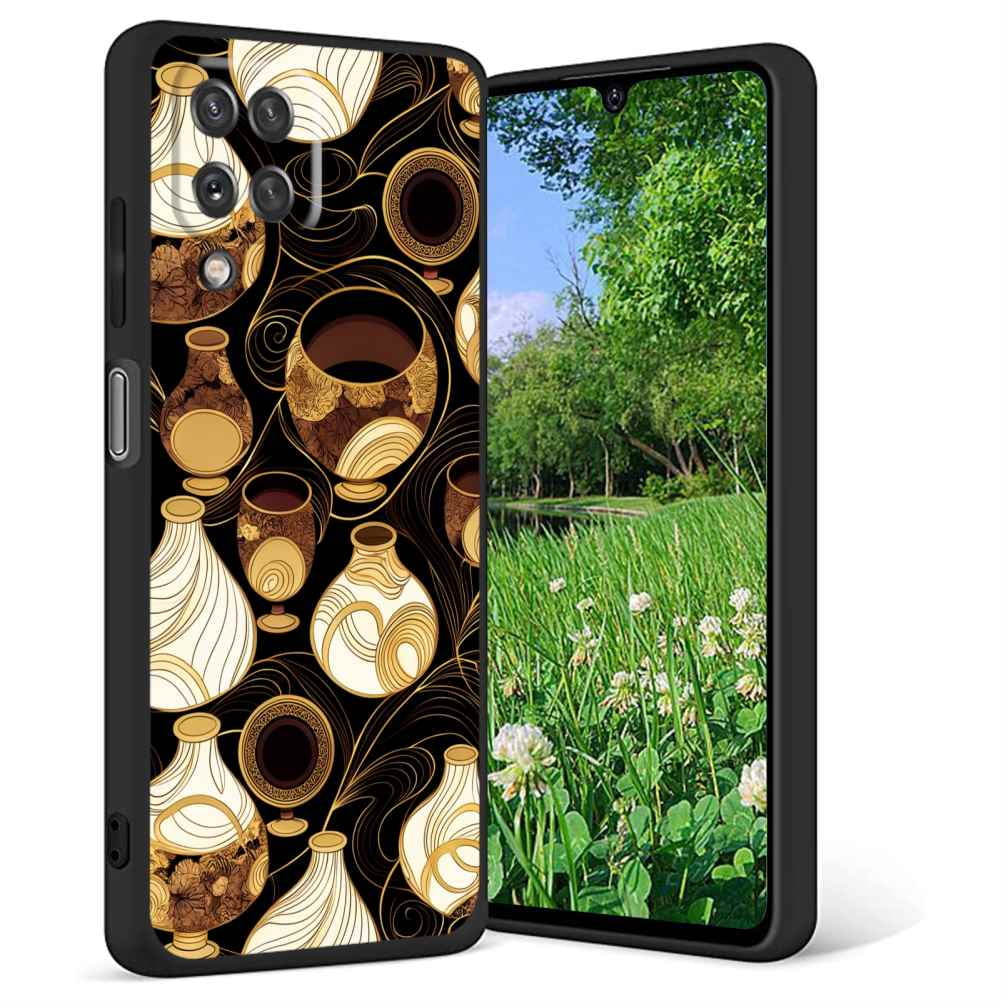 Japanese-sake-set-498 phone case for Samsung Galaxy A12 for Women Men ...