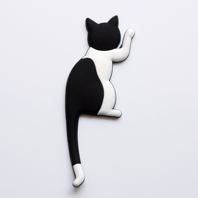 Japanese-style cat refrigerator magnet hook, cute and creative cartoon ...