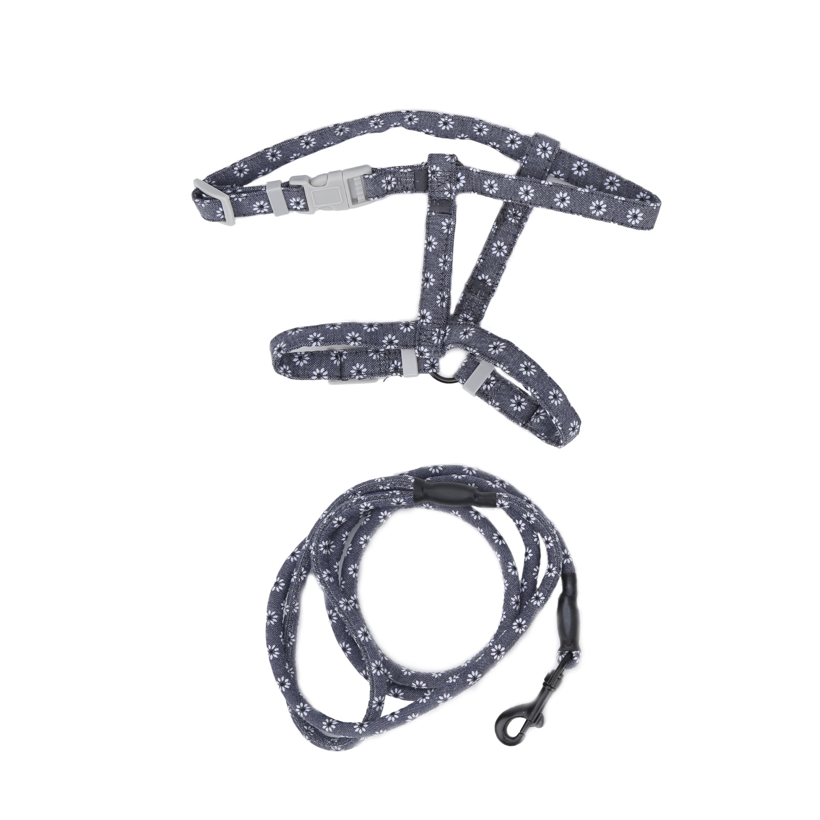 JapaneseStyle Cat Adjustable Harness Leash Set Chest Back Traction Cat ...