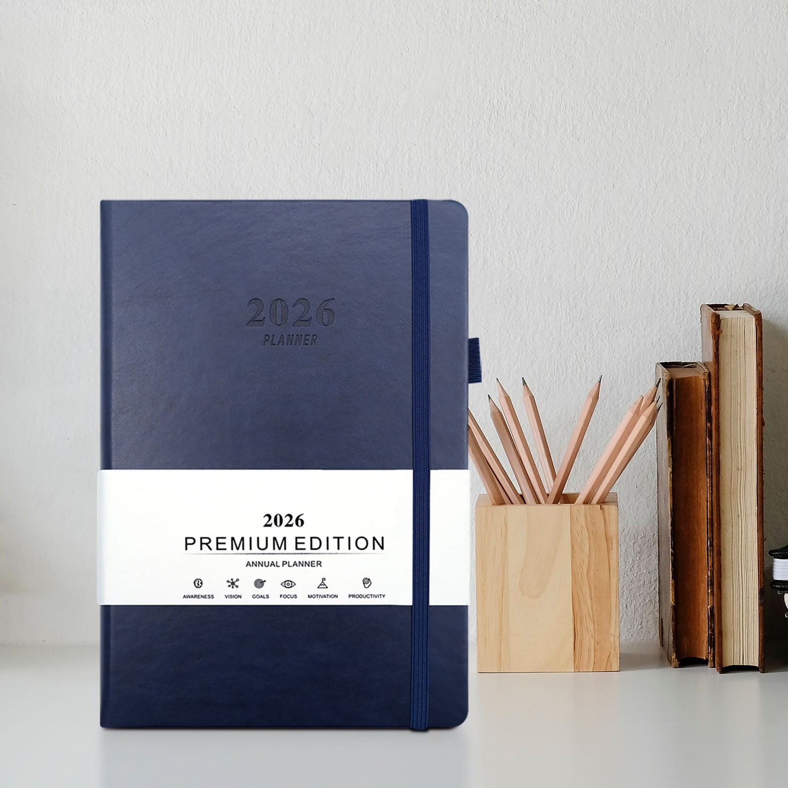 Japceit 2026 English Planner, A5 Weekly and Monthly Schedule Notebook ...