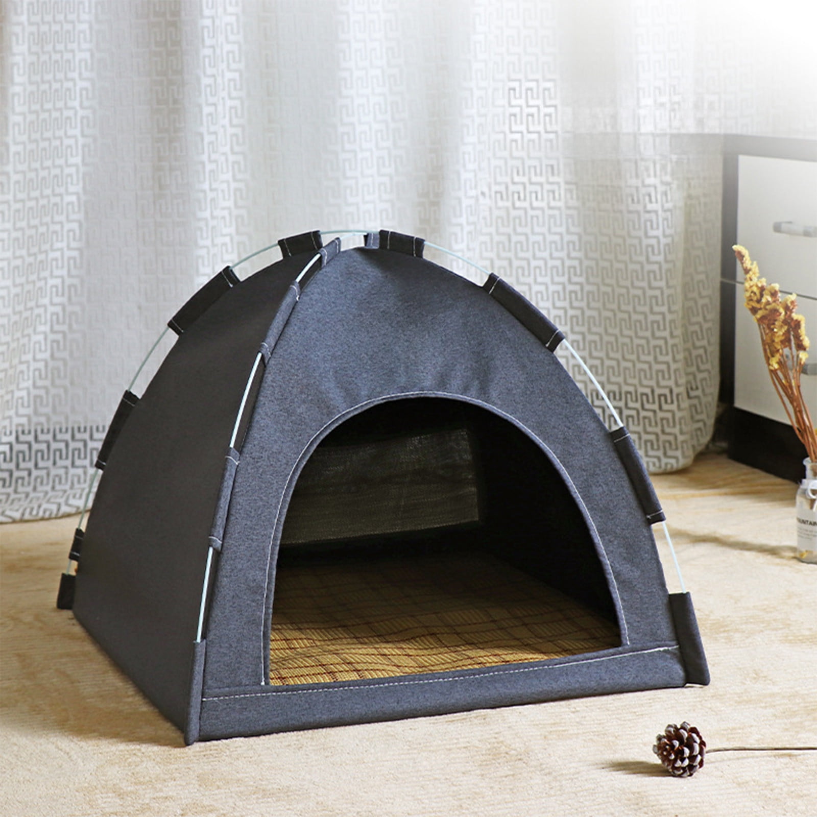Japceit All-season Pet Tent, Breathable Foldable Pet House, Indoor ...