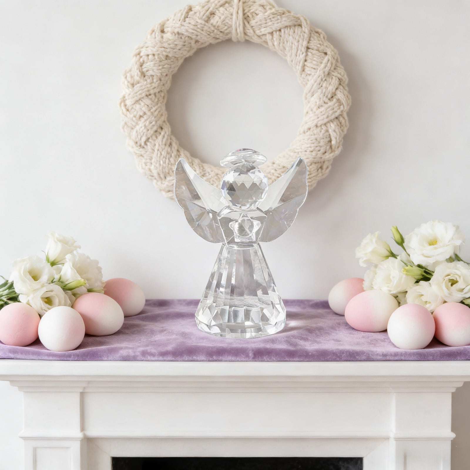 Japceit Crystal Glass Decoration, Shaped Showcase & Office Desk ...