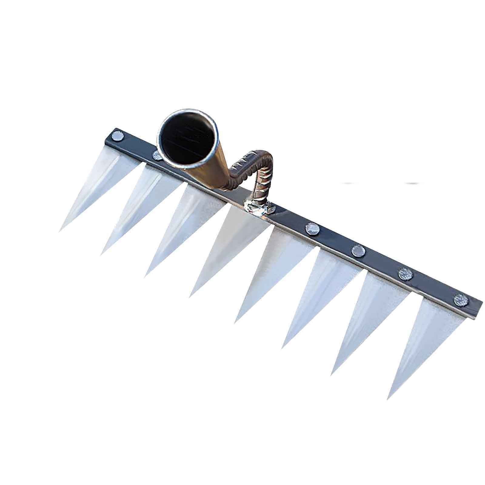 Japceit Garden Weeding Rake, Heavy Duty Metal Cultivating Tool, Sturdy ...