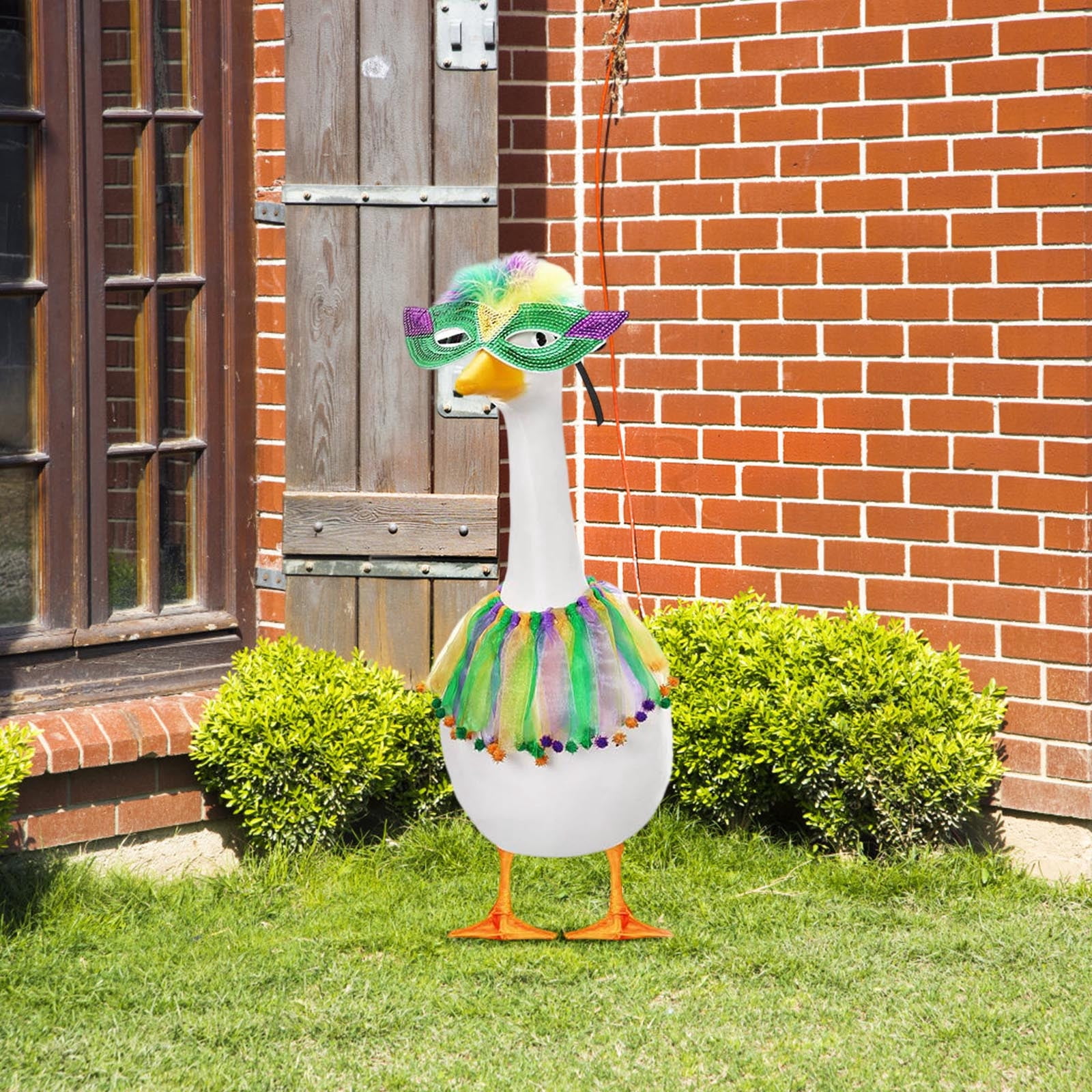 Japceit Goose Costume Outfit for Porch and Yard, Holiday Decorative ...