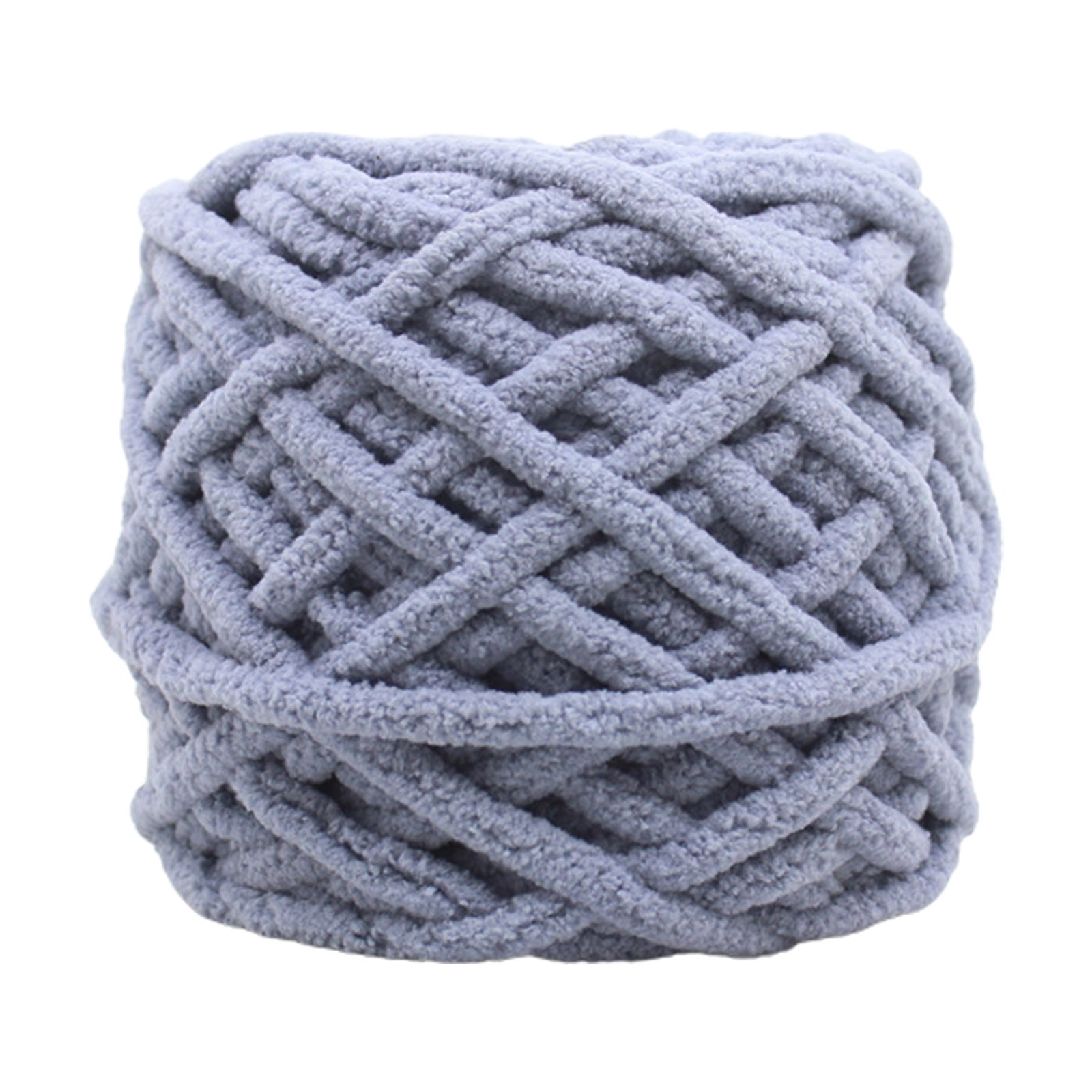 Japceit Hand-Knitting Chunky Yarn, DIY Crochet Sweater Wool for Scarf ...