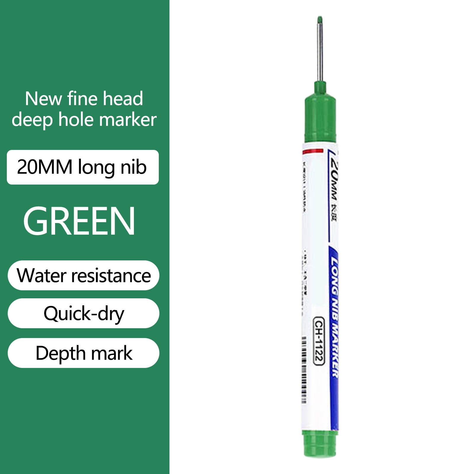 Japceit Multi-Color Oil-Based Marker Pen, Waterproof and Fast-Drying ...