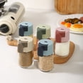 Japceit Push Type Pepper Shaker, Quantitative Conical Seasoning Bottle ...