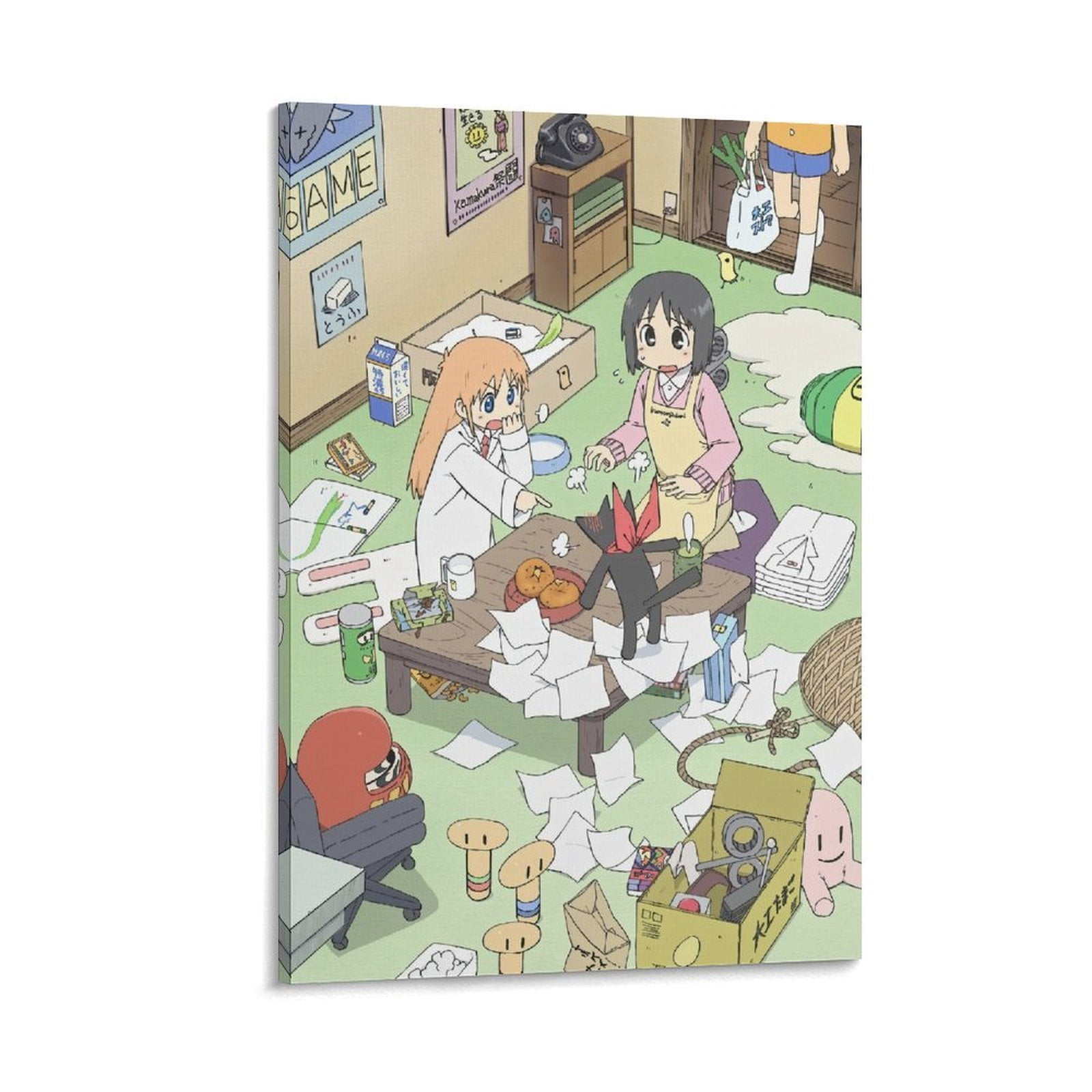 Japen Absurd Humor Manga Series Nichijou Anime Role Poster Posters Wall ...