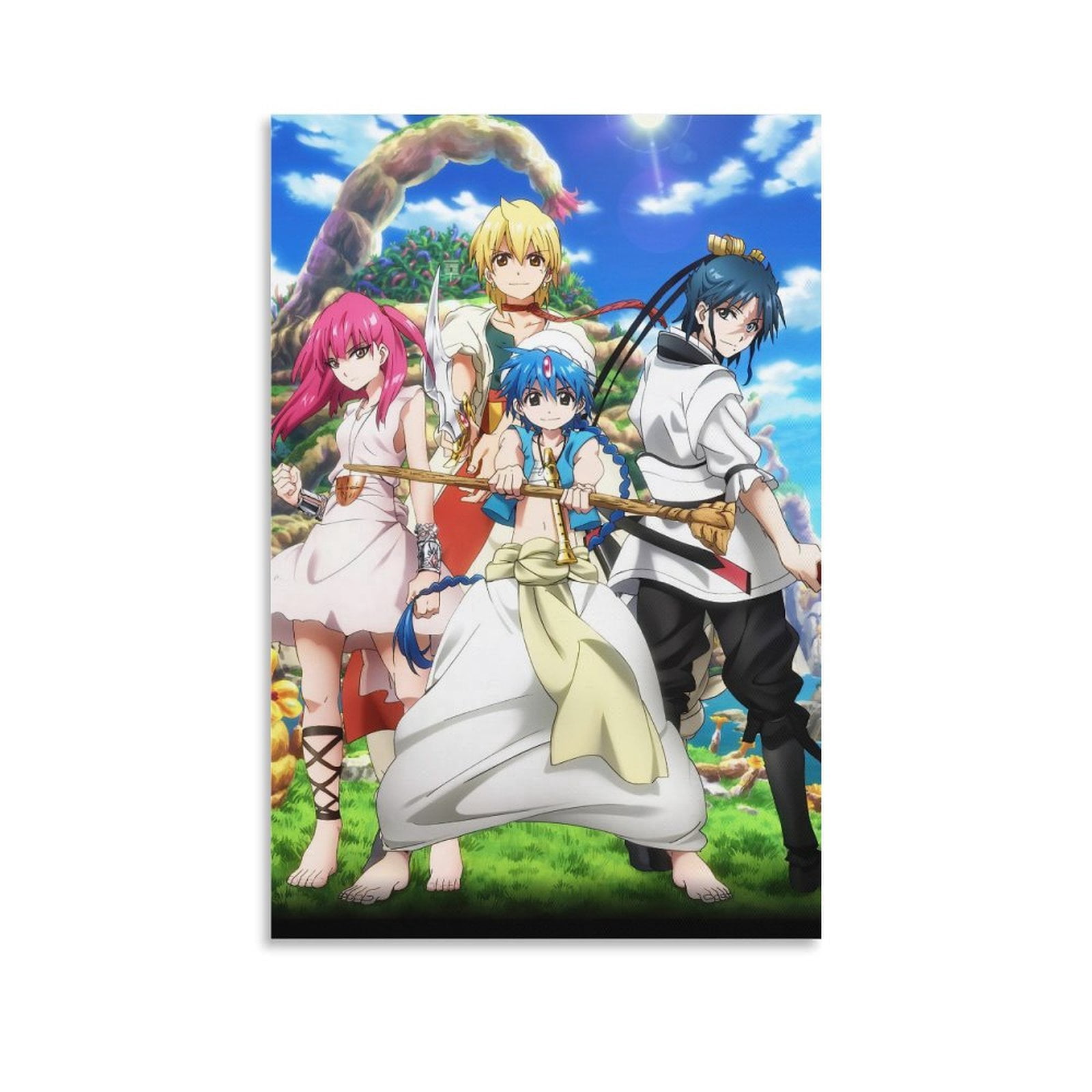 Japen Action Adventure Anime Magi The Labyrinth of Magic Role Poster ...