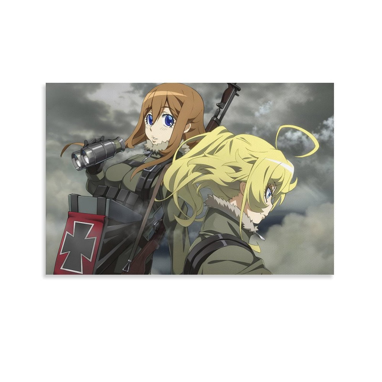 Japen Isekai Anime The Saga of Tanya The Evil Poster Canvas Art Poster ...
