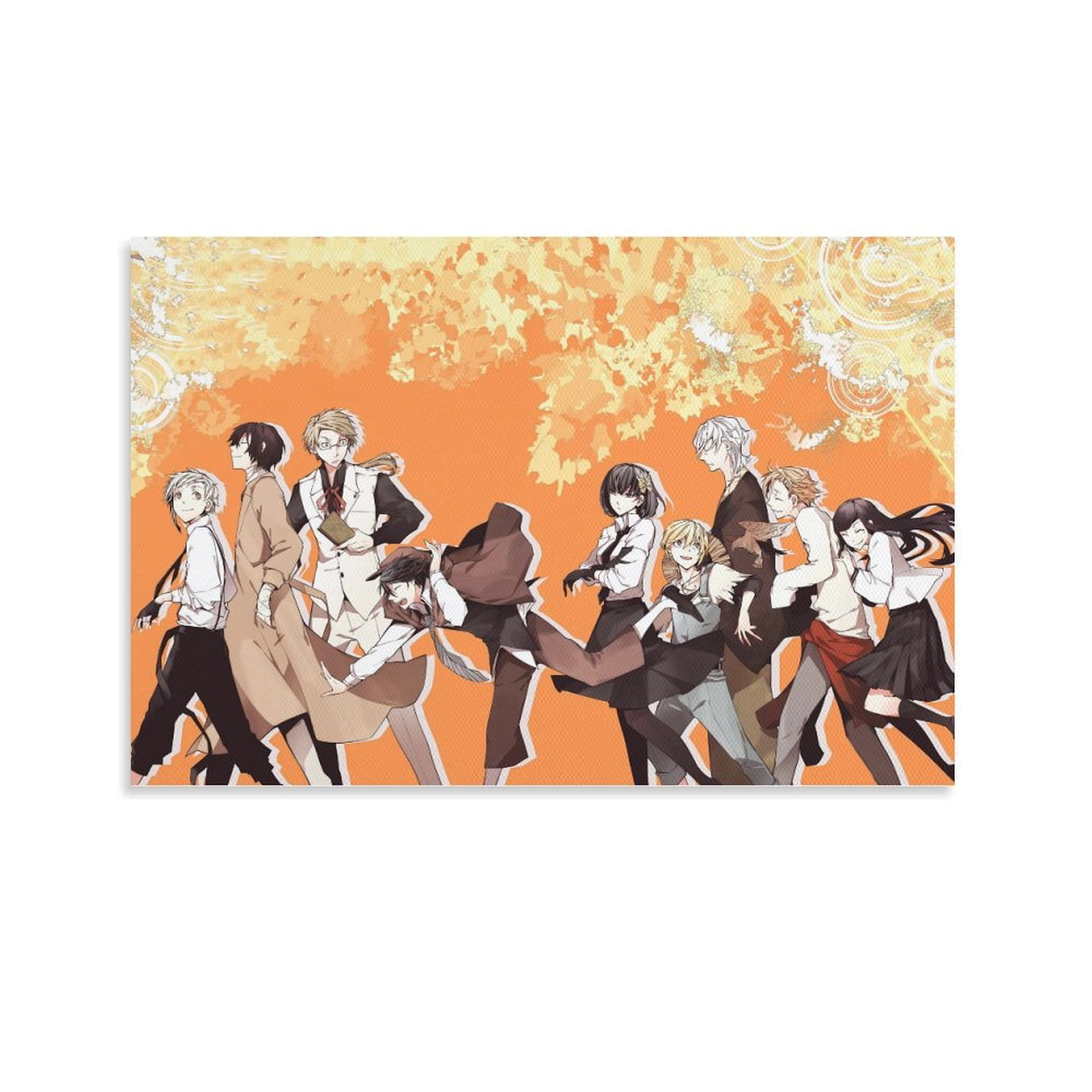 Japen Television Seinen Anime Bungo Stray Dogs Role Poster Artworks ...