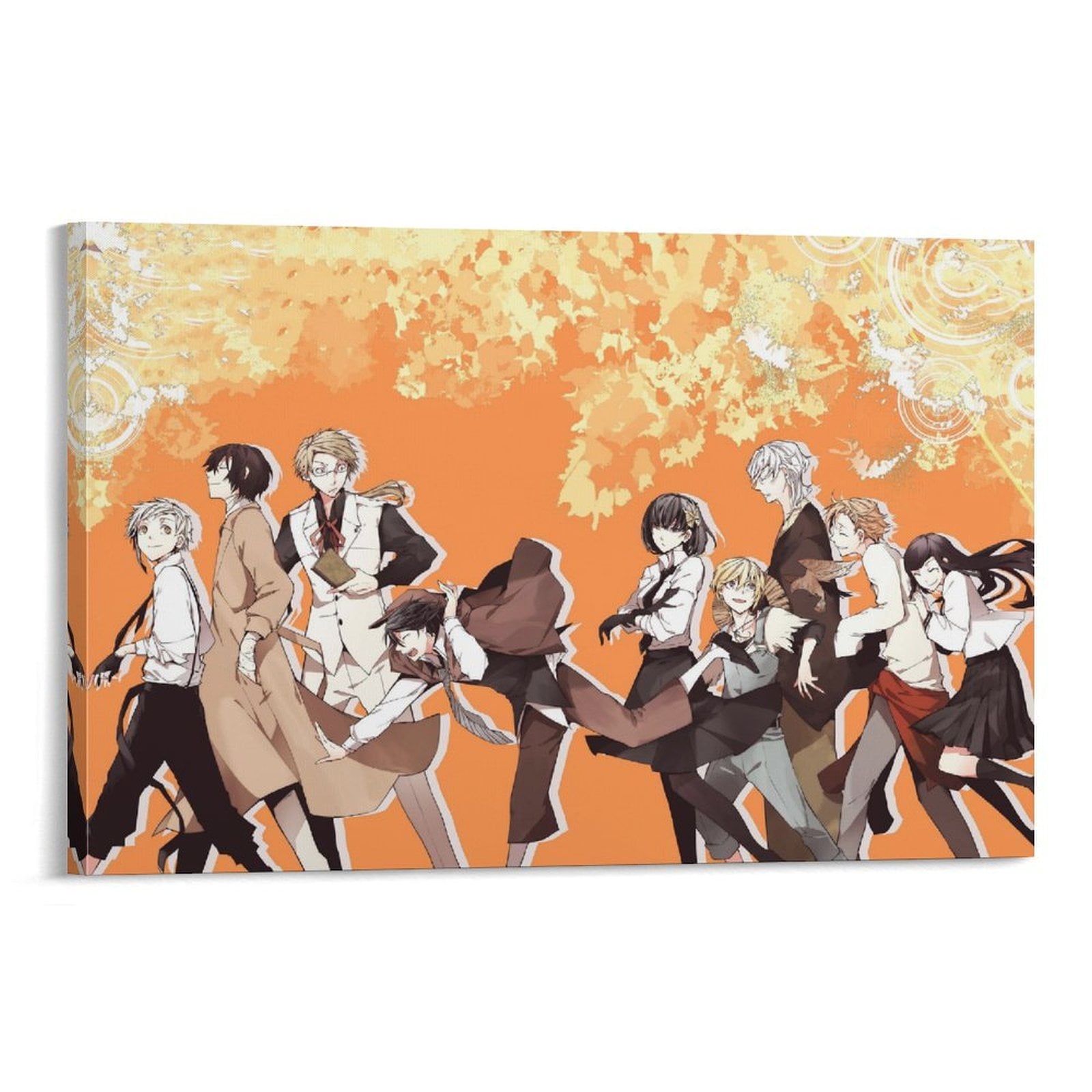Japen Television Seinen Anime Bungo Stray Dogs Role Poster Wall Art ...