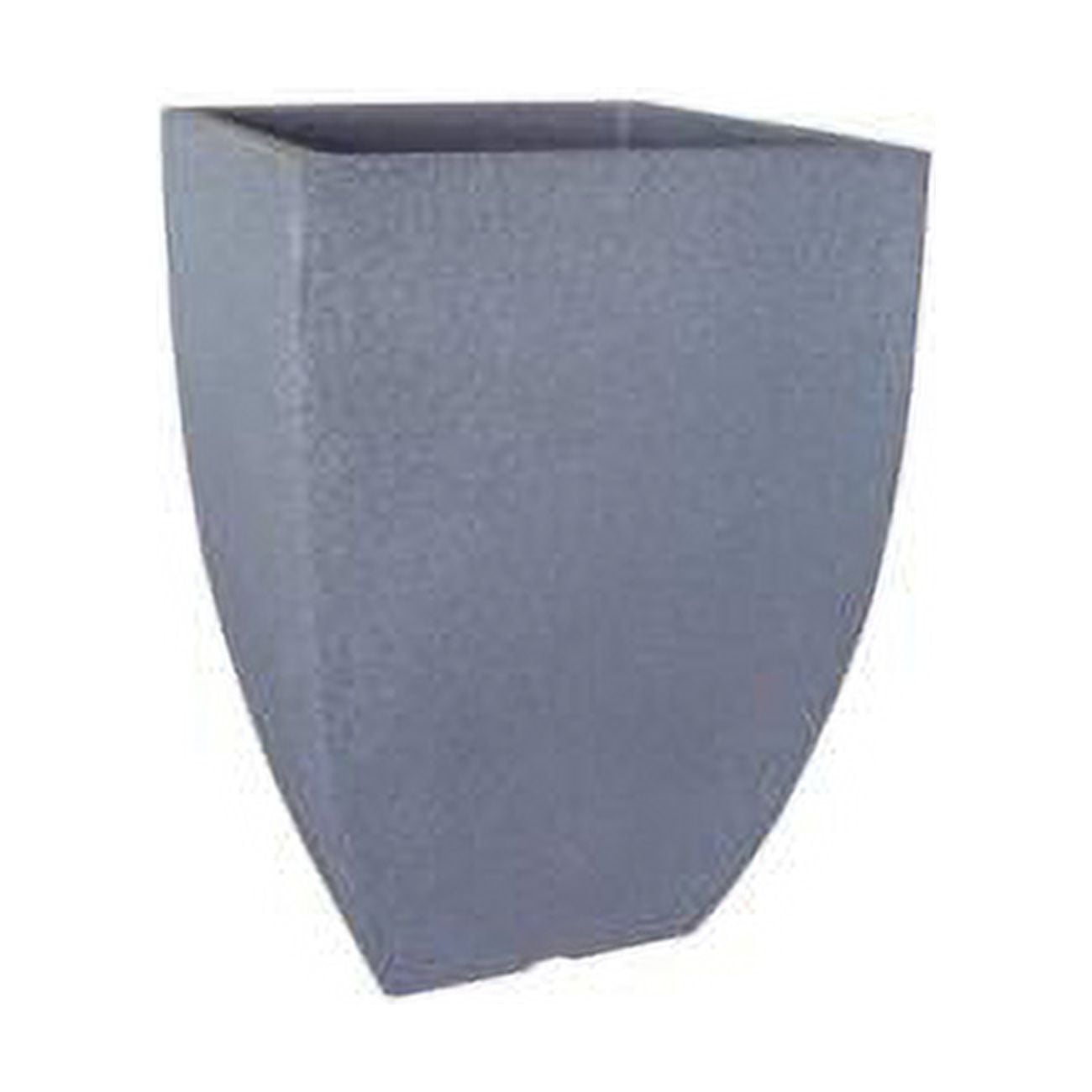 Japi 18 in. Modern Square Planter - Charcoal, UV8 Protected, Outdoor ...