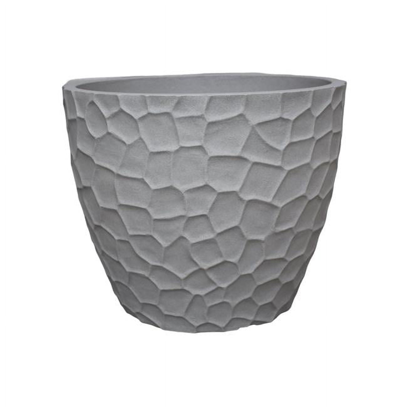 Japi Pottery JVEP42S Japi Pottery - Prisma Round Planter Sandstone 16,5 ...