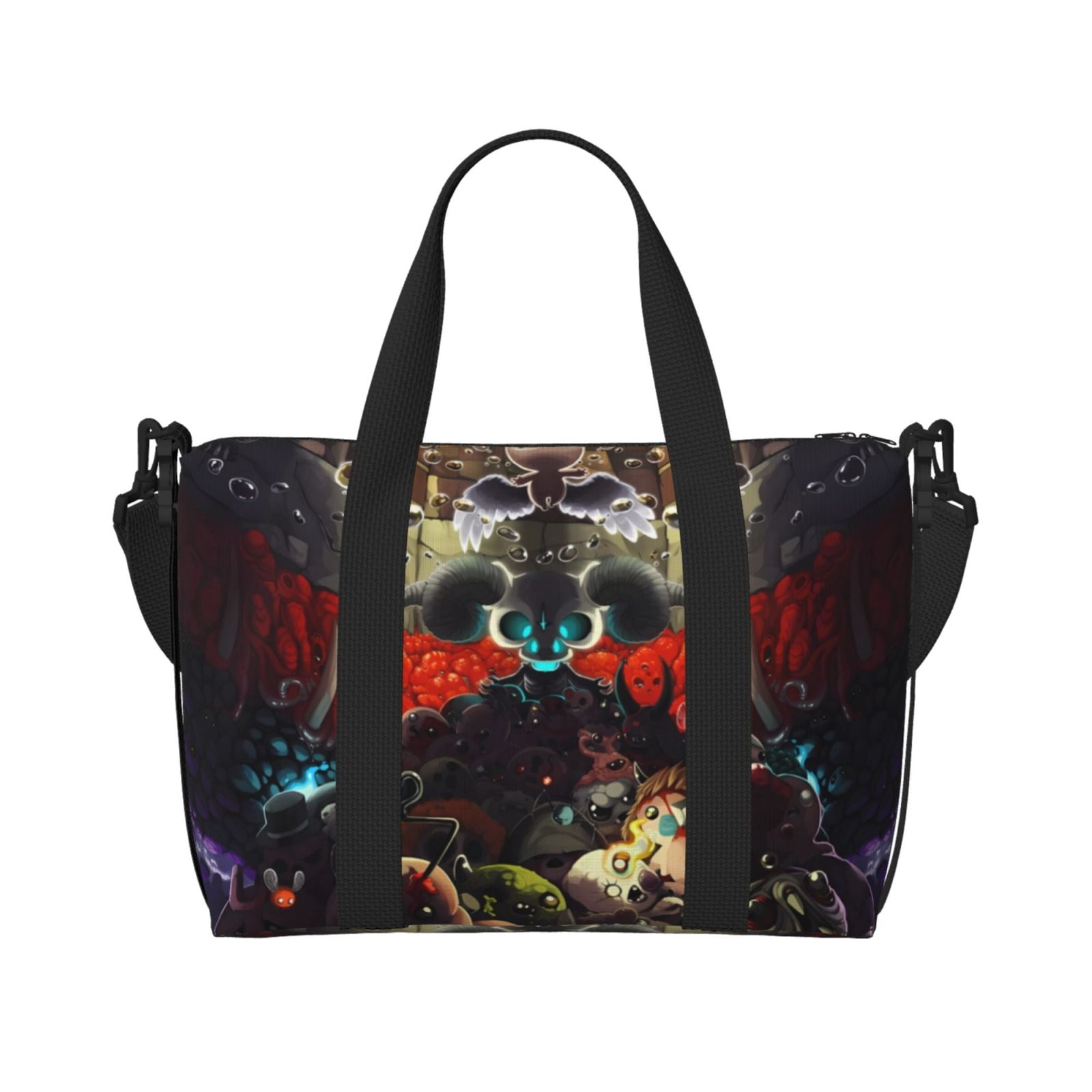 Japuie The Binding of Isaac Print Travel Duffel Bag,Shoulder Weekender ...