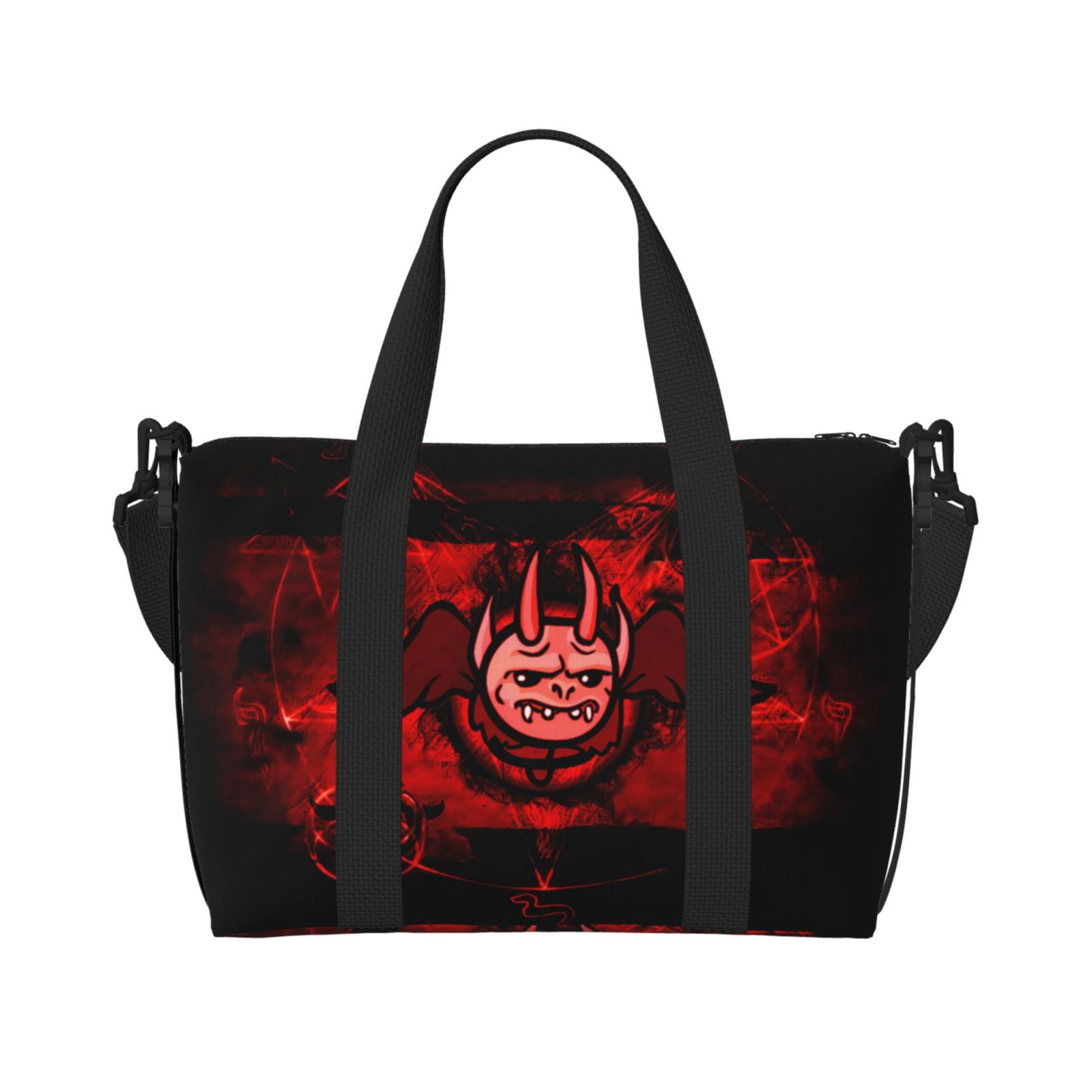 Japuie The Binding of Isaac Print Travel Duffel Bag,Shoulder Weekender ...