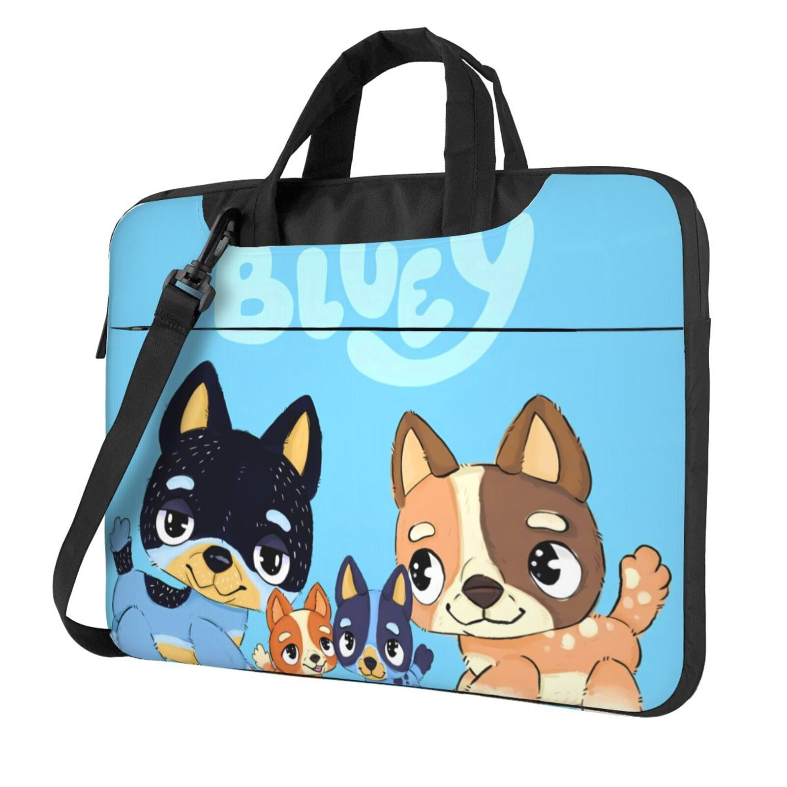 Japuie Bluey Print Laptop Shoulder Bag,Messenger Shoulder Bag for ...