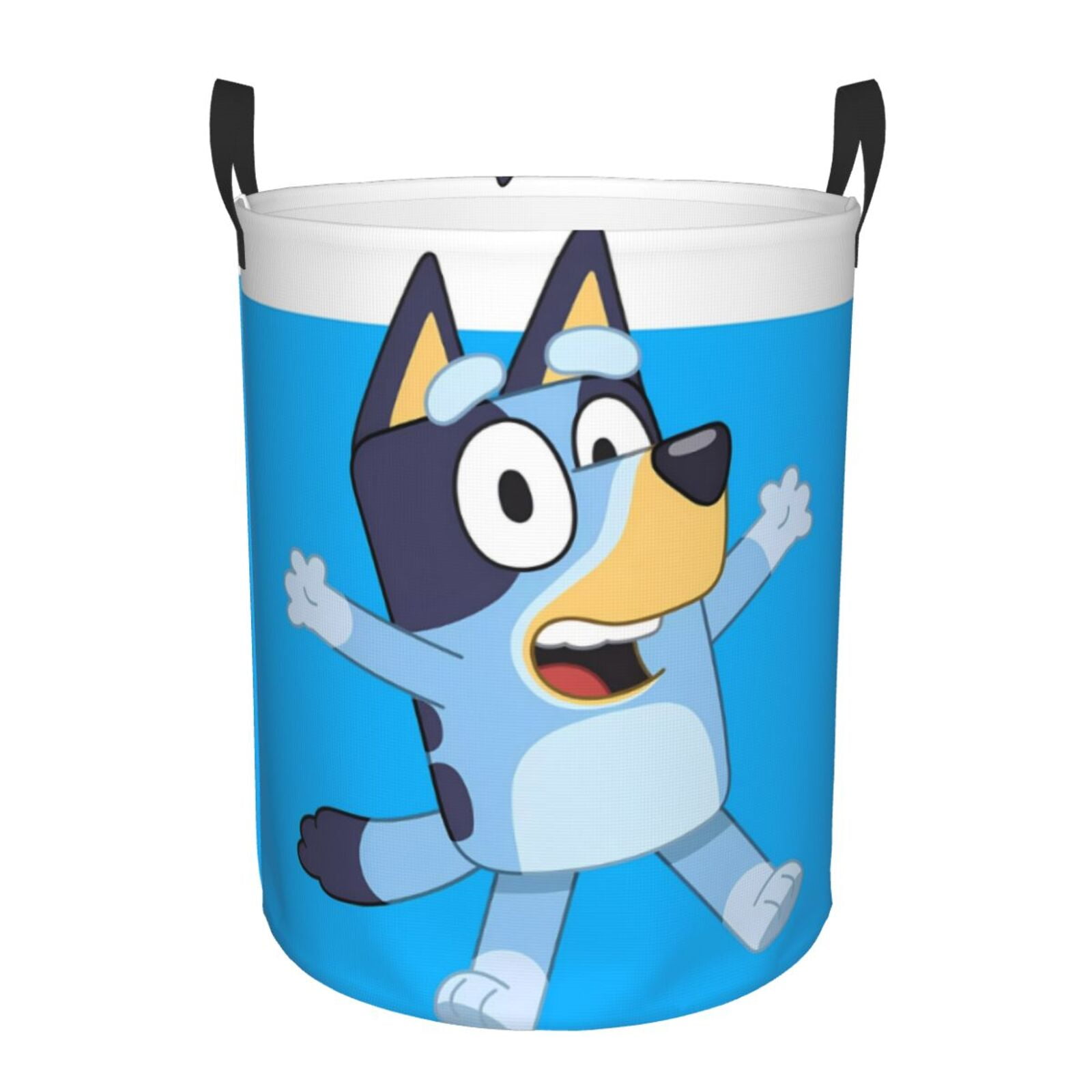 Japuie Bluey Print Large Storage Basket,Laundry Hamper,Collapsible ...