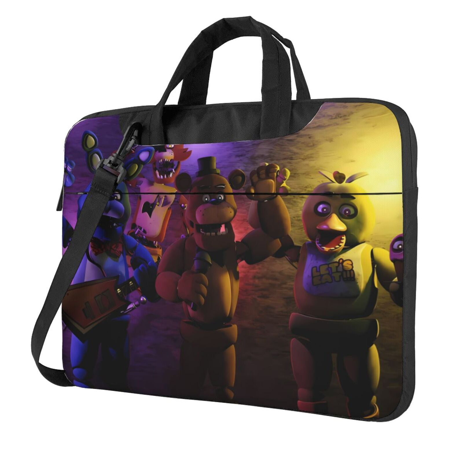 Japuie Five Nights At Freddy'S Print Laptop Shoulder Bag,Messenger ...