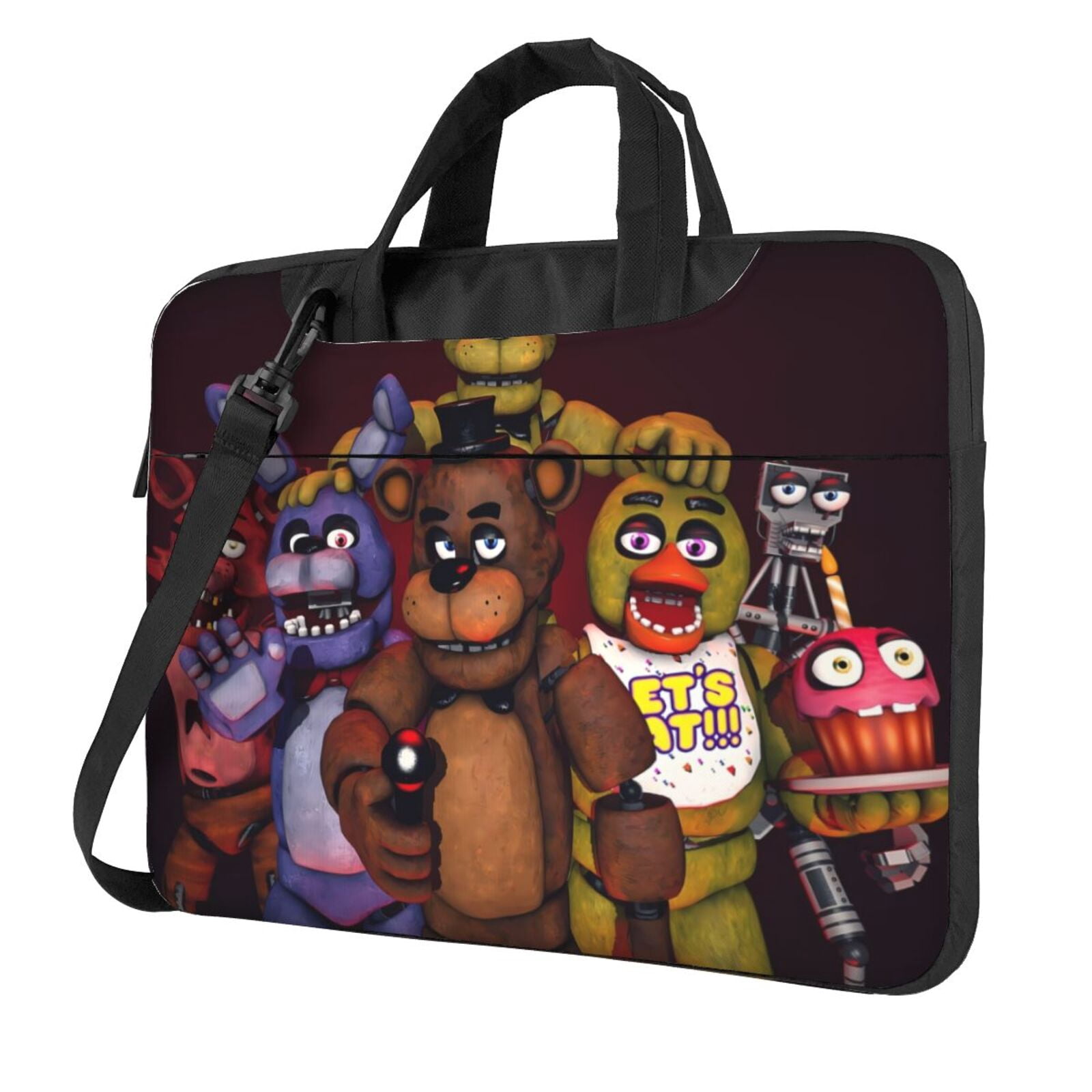 Japuie Five Nights At Freddy'S Print Laptop Shoulder Bag,Messenger ...