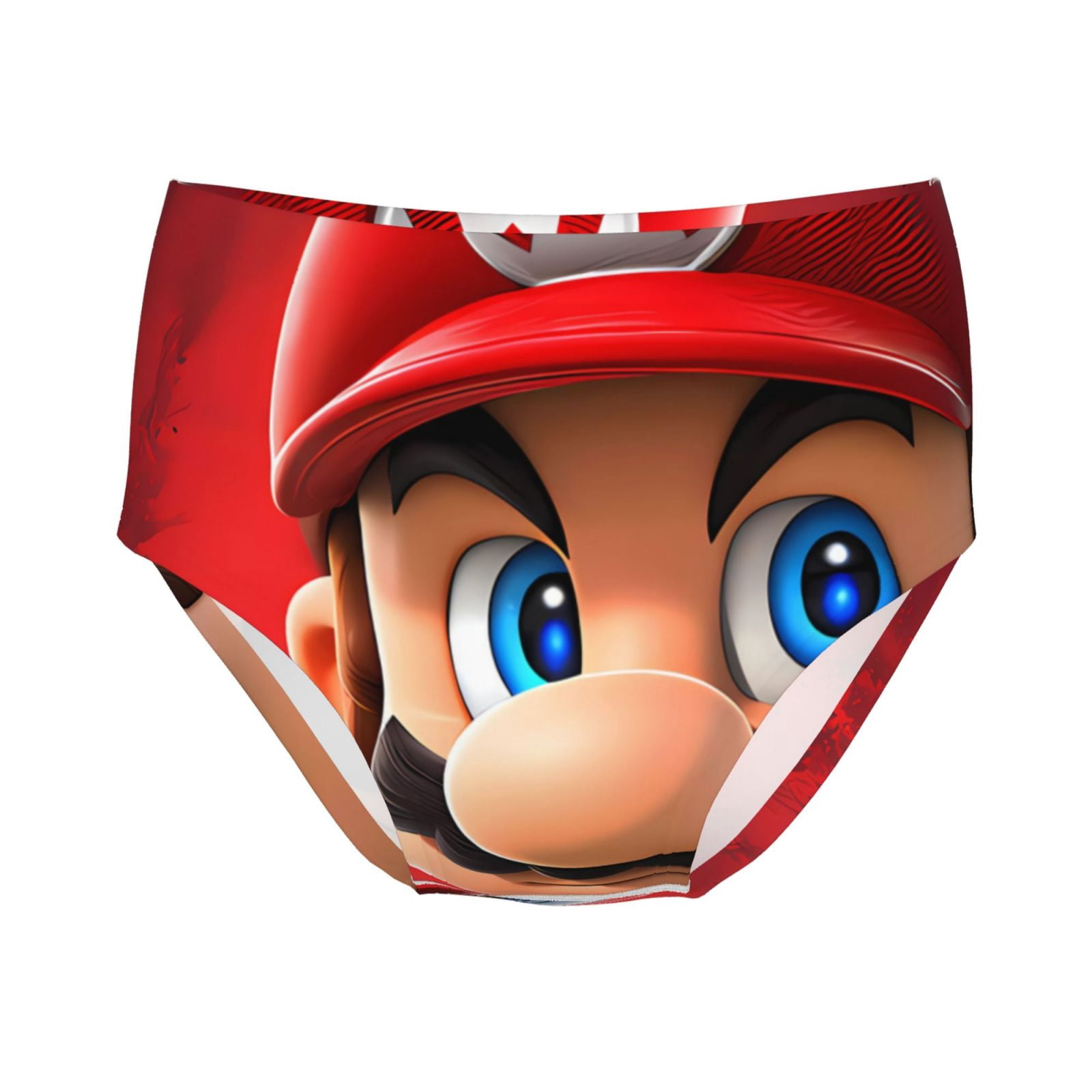 Japuie Mario Print Girl's Briefs, Girls and Toddler Underwear, Cotton ...