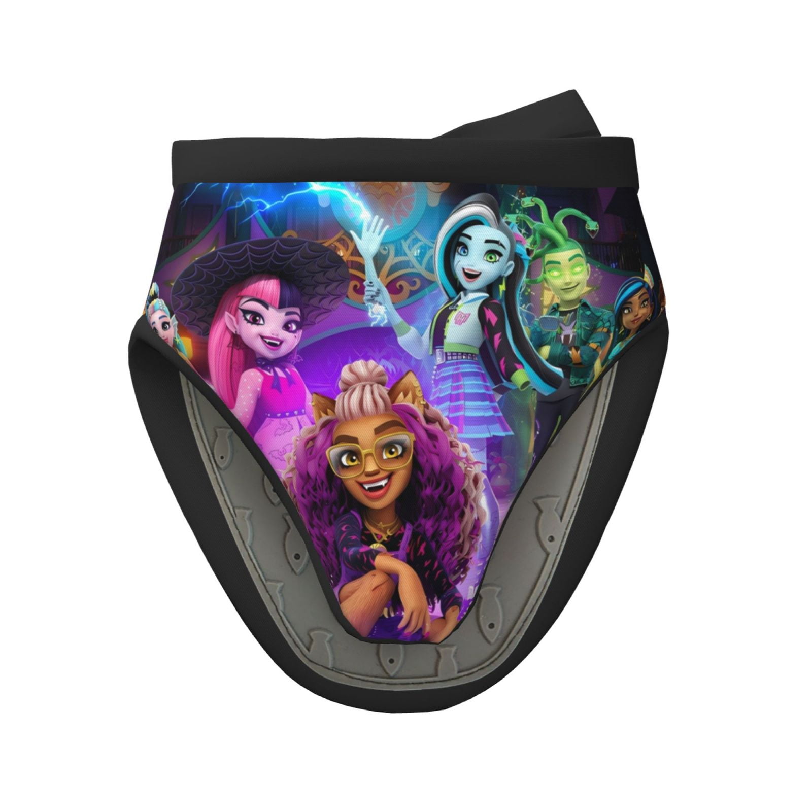 Japuie Monster High Print Mini Silicone Oven Mitts,Oven Mitts Heat ...