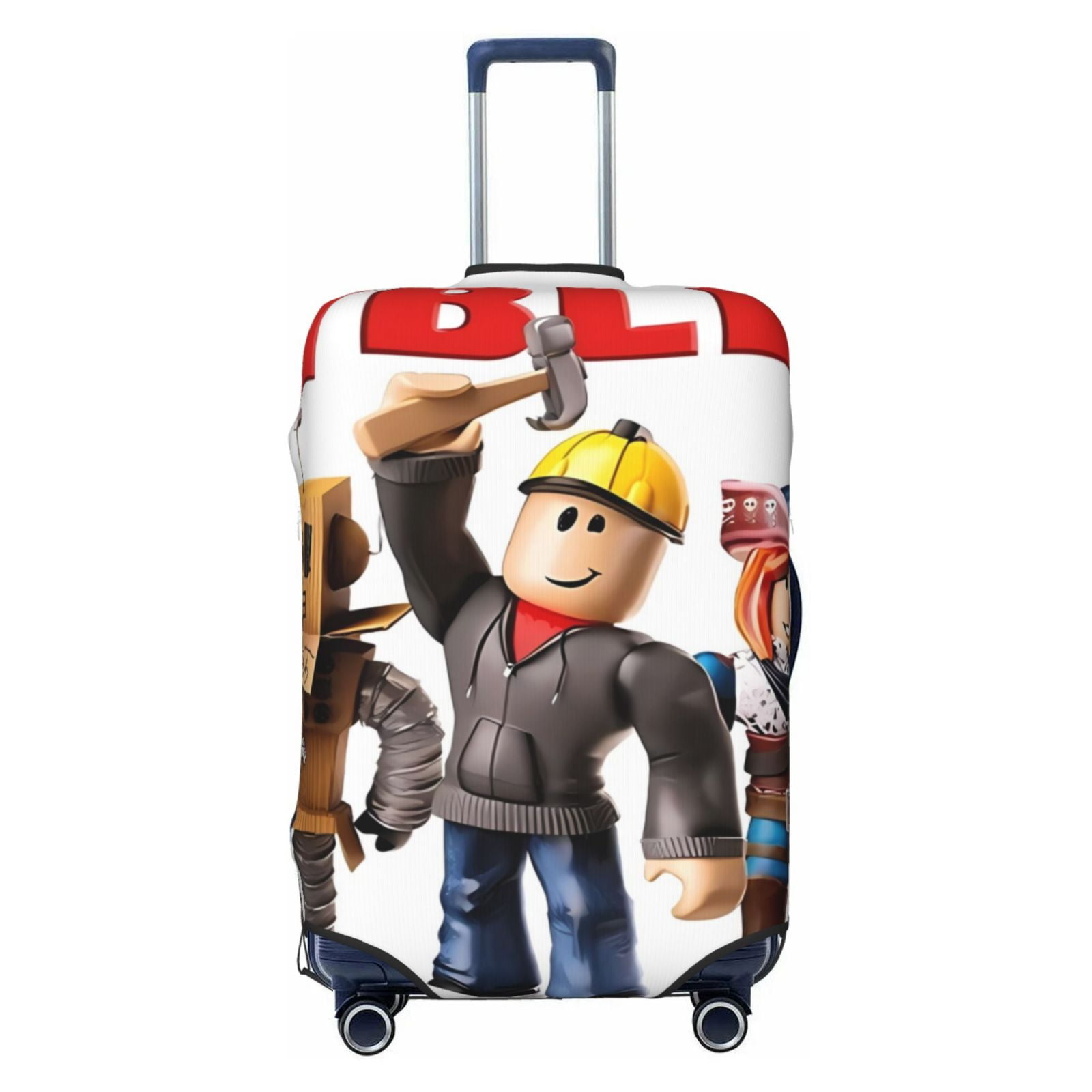 Japuie Roblox Print Luggage Suitcase Cover Protector, Elastic Luggage ...