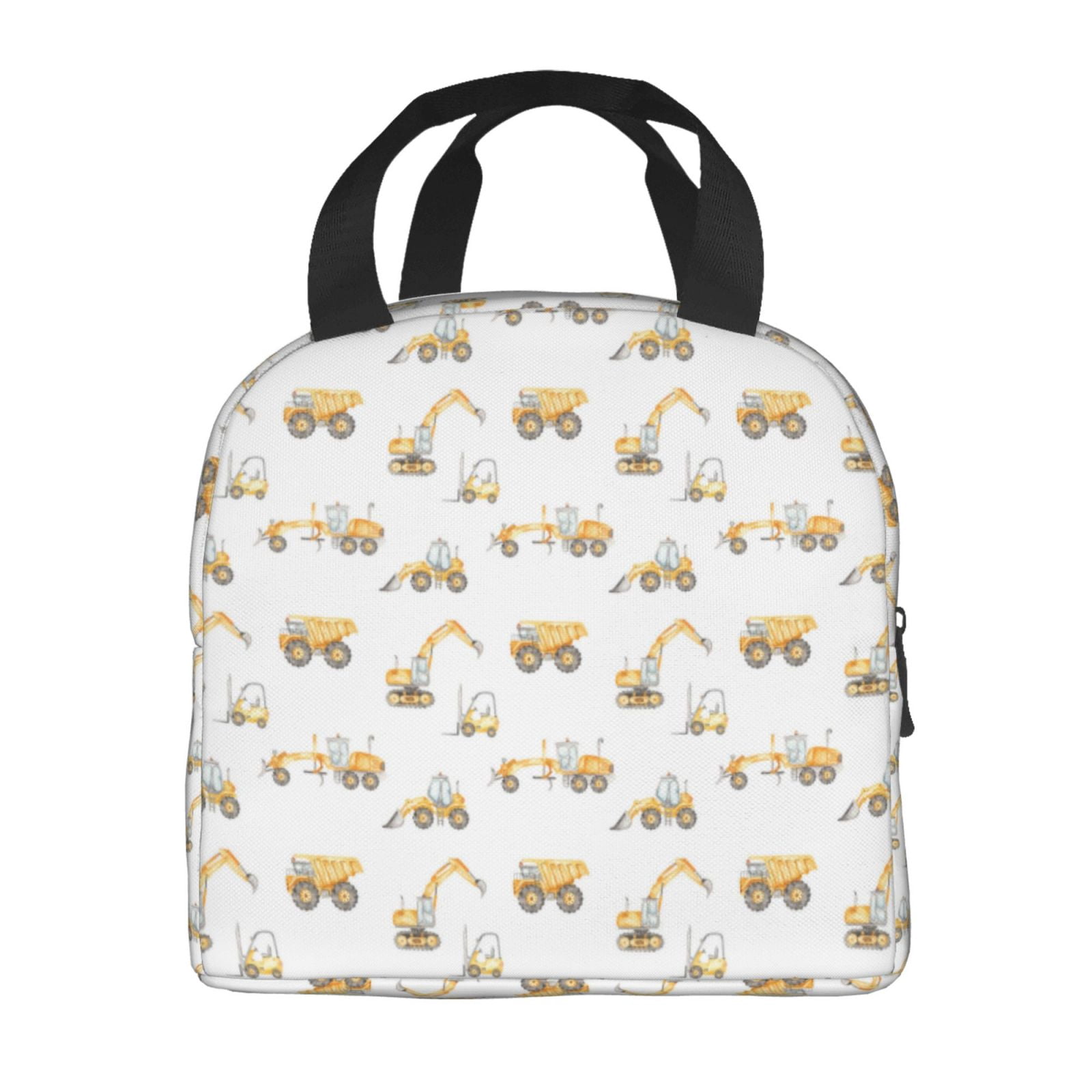 Japuie Rubber Duck Showe Print Insulated Lunch Bag Tote with Large ...
