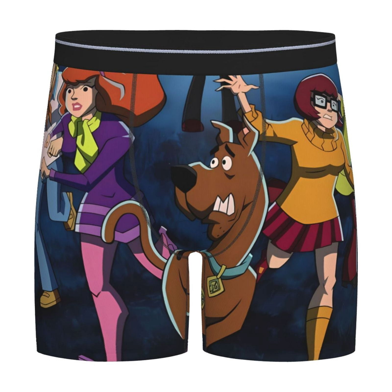 Japuie Scooby-Doo Print Boxer Briefs for Men,Tagless Underwear for Men ...